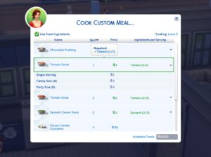 Custom Food Interactions in Sims 4: A Comprehensive Guide